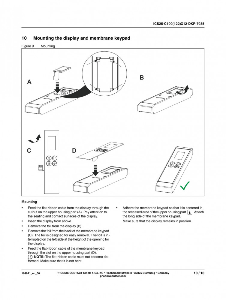 Phoenix Contact 1215683 documentation page 10