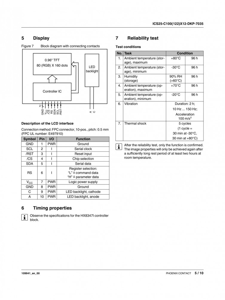 Phoenix Contact 1215683 documentation page 5