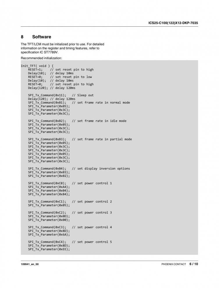 Phoenix Contact 1215683 documentation page 6