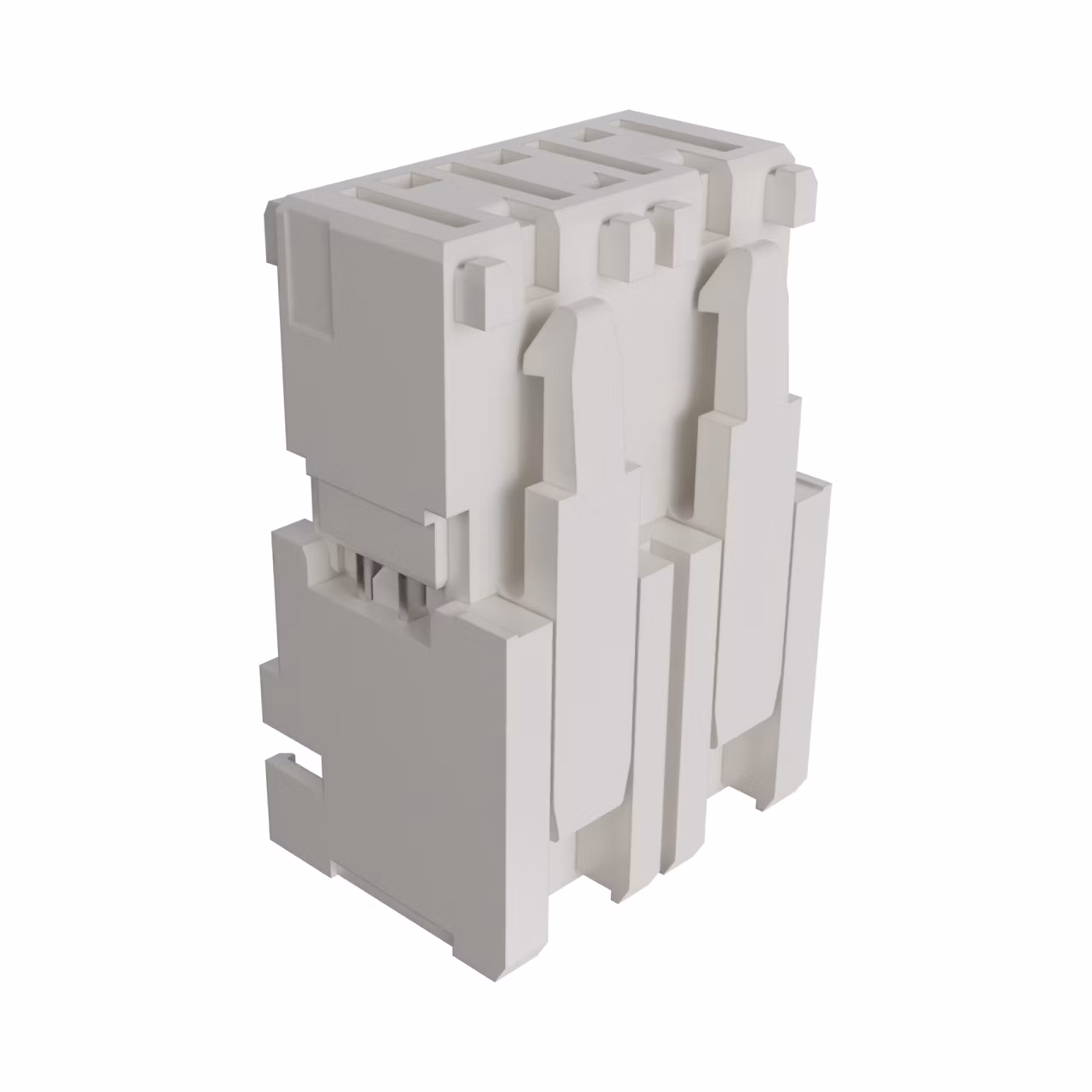 Appli-Mate RAST 5 IDT Housing, 5.00mm Pitch, Indirect, Female, 16 Amp, 4 Circuits, All Position and Code Keys, Latches Between Circuits 1 & 2 and 3 & 4 for sale
