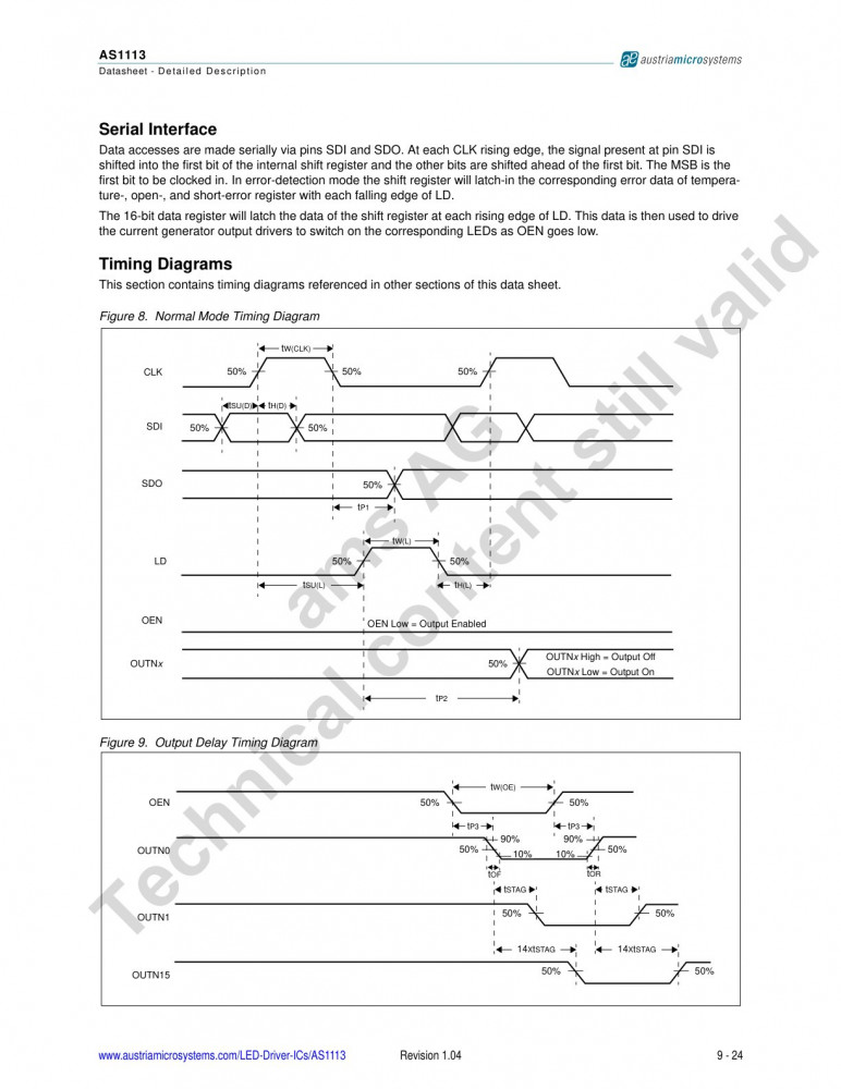AS1113 datasheet page 10