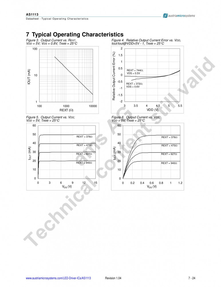 AS1113 datasheet page 8