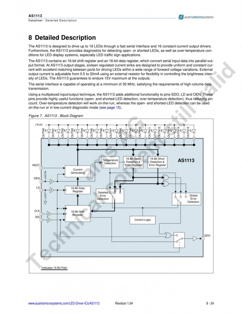 AS1113 datasheet page 9