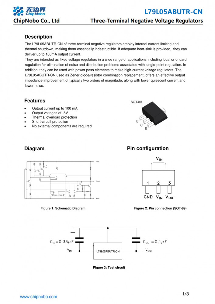 L79L05ABUTR-CN datasheet page 1