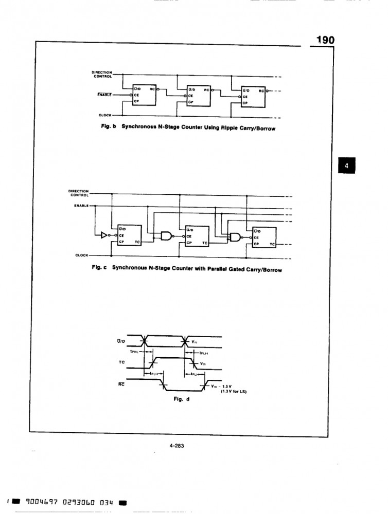 54LS190 datasheet page 5