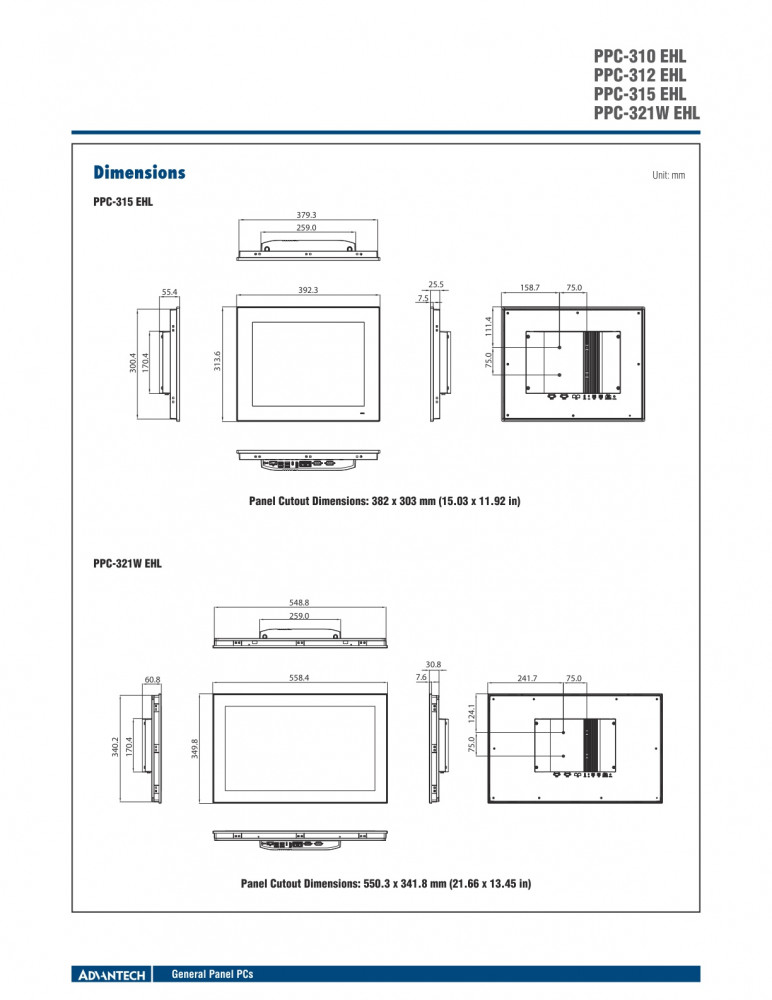 PPC-310 EHL product document page 3