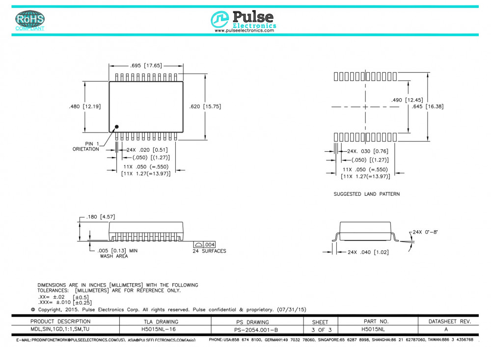 H5015NLT datasheet page 3