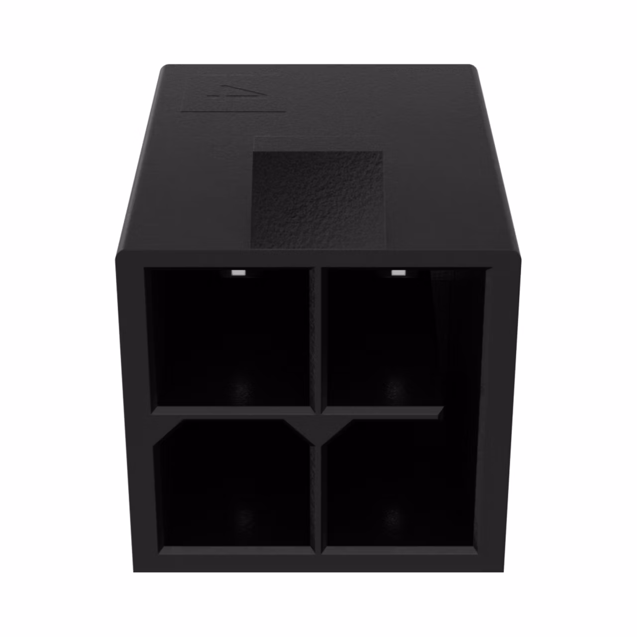 Mini-Fit Max Right-Angle Header, Dual Row, Through Hole, 4 Circuits, Matte Tin (Sn) Plating, Black, Glow-Wire Capable, Tray for sale