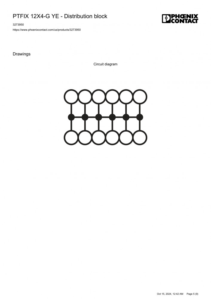 Phoenix Contact 3273950 technical document page 5