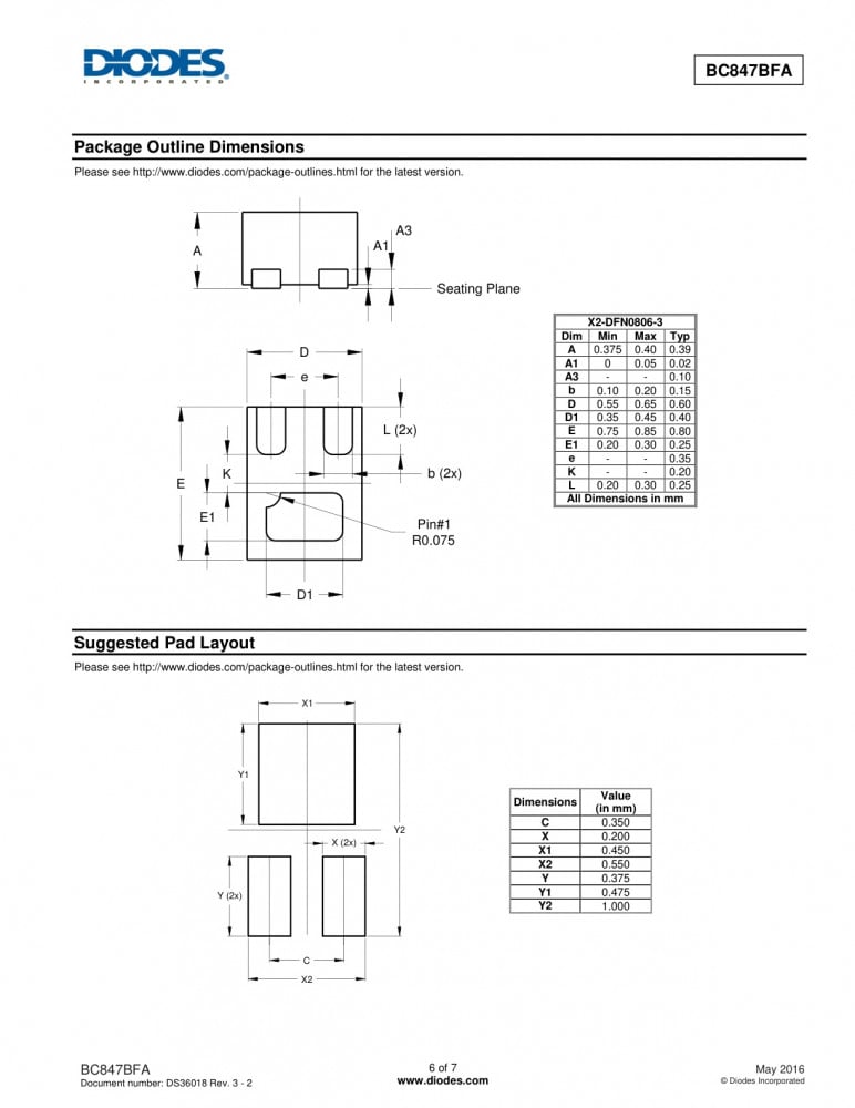BC847BFA-7B datasheet page 6