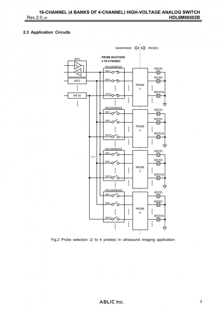 HDL6M06502B datasheet page 3