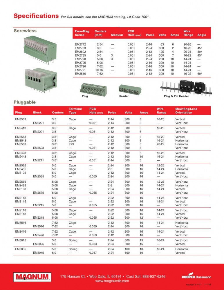 EATON Euro-Mag document page 4