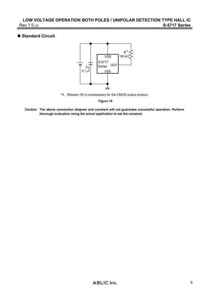 S-5717 datasheet page 9