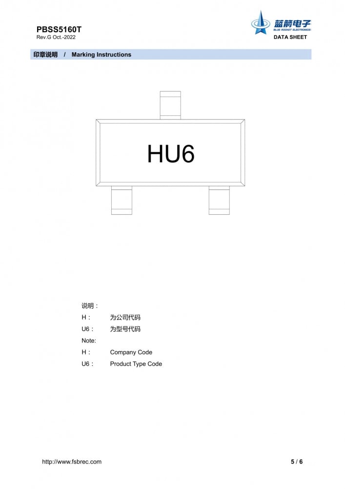 PBSS5160T datasheet page 5