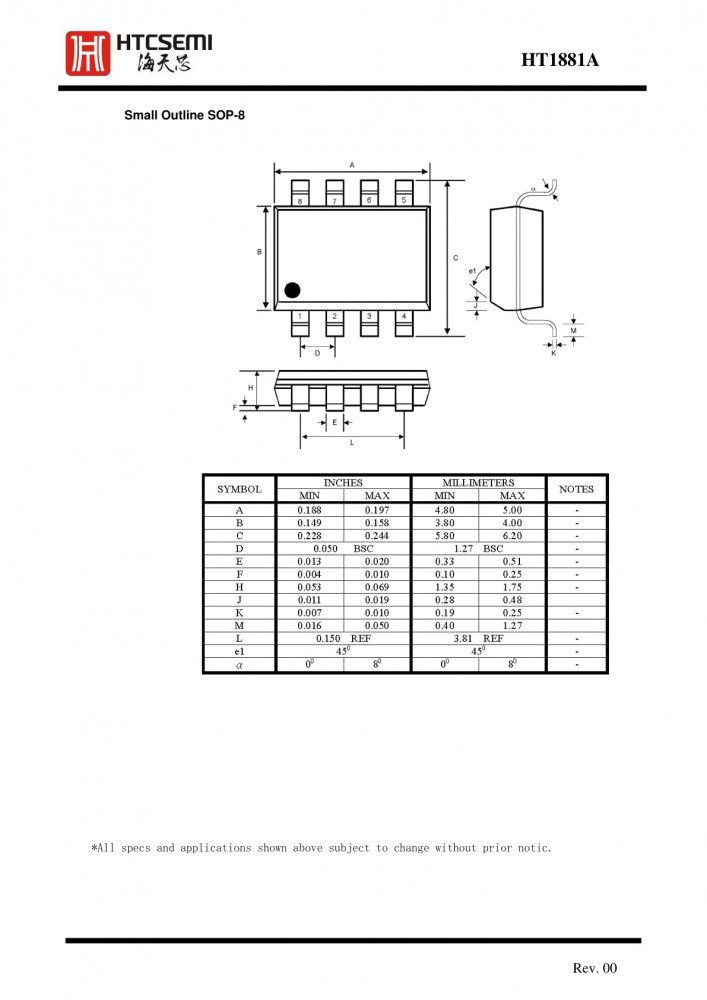 HT1881ARZ datasheet page 10