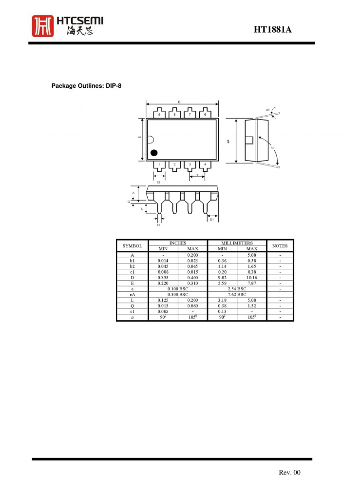 HT1881ARZ datasheet page 9