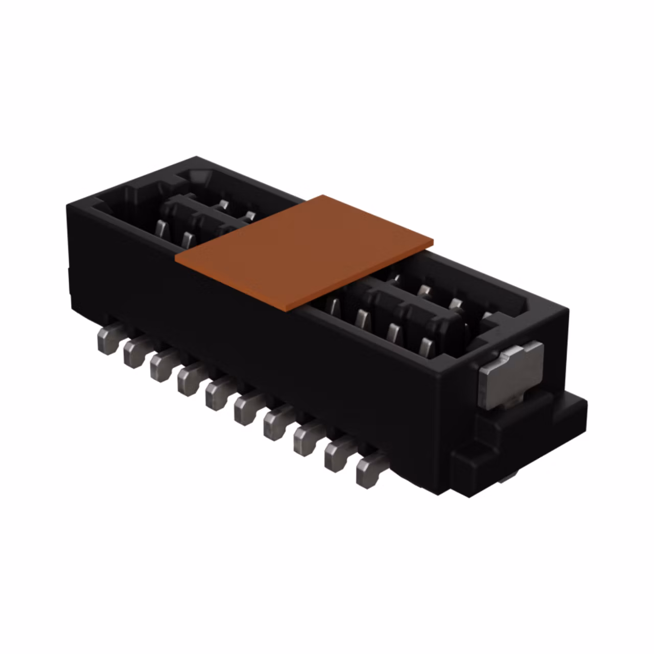 Zero-Hachi Header, 0.80mm Pitch, Dual Row, Vertical, Surface Mount, Matte Tin (Sn) Plating, Friction Lock, 20 Circuits, Tape and Reel for sale