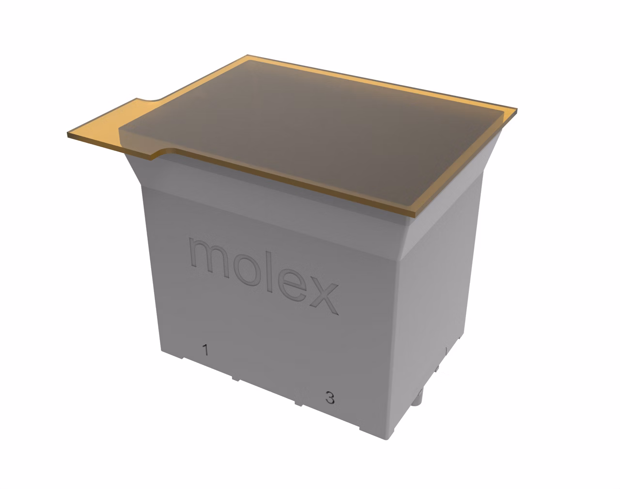 High-Isolation RF Board-to-Board Array Plug, Straight, PCB Plug, Gang of 6, Mezzanine Vertical, Tape and Reel, 50 Ohms for sale