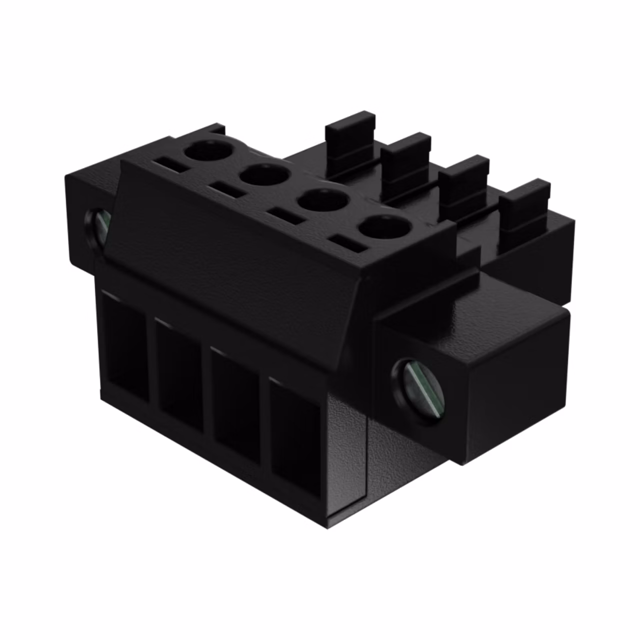 3.50mm Pitch Eurostyle Horizontal Plug, with Retention Screws, 4 Circuits for sale
