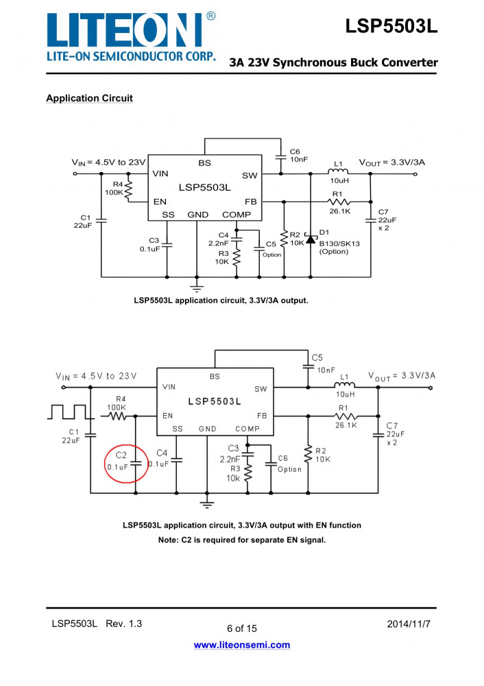 LSP5503L-R8A datasheet page 6