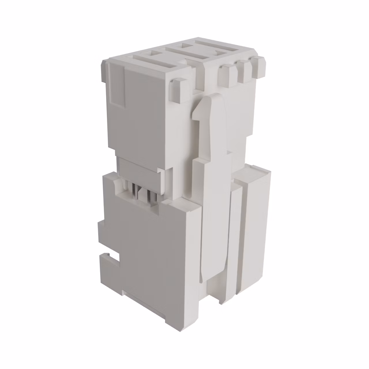 Appli-Mate RAST 5 IDT Housing, 5.00mm Pitch, Indirect, Female, 16 Amp, 3 Circuits, All Position and Code Keys, Latch Between Circuits 1 & 2