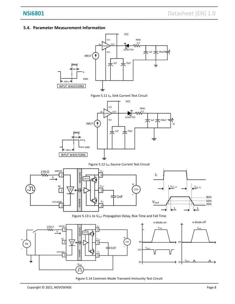 NSI6801TB-DDBR datasheet page 8