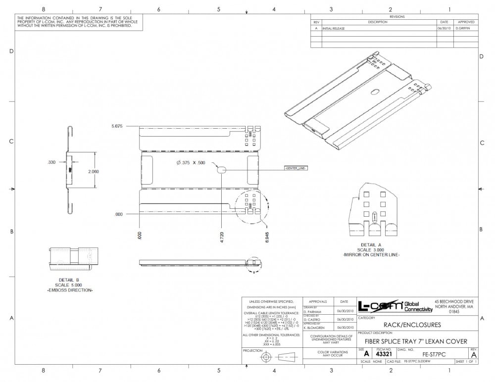 FE-ST7PC technical document preview