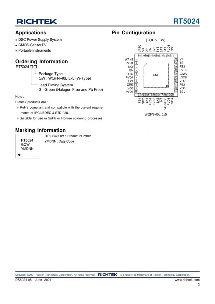 RT5024 technical document page 3