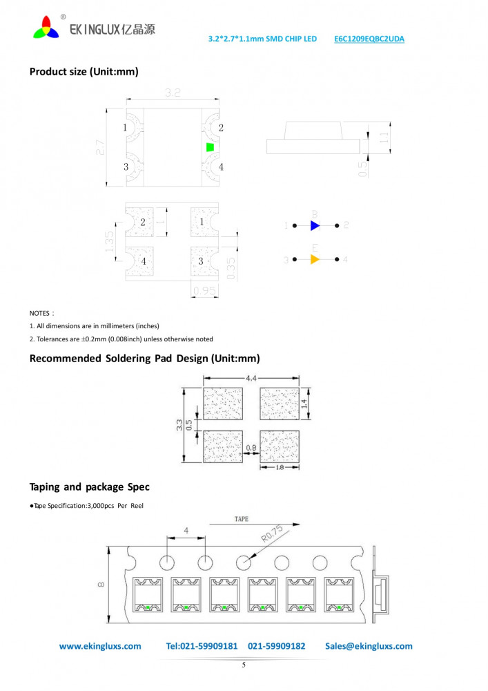 E6C1209SEQBC2UDA datasheet page 5