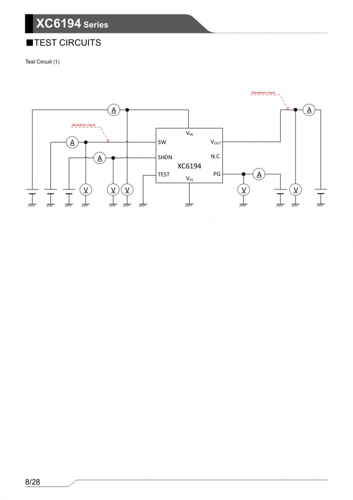 XC6194 datasheet page 8