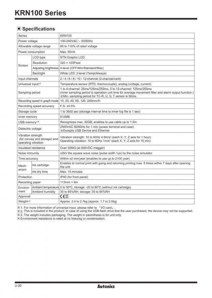 KRN100 document page 3