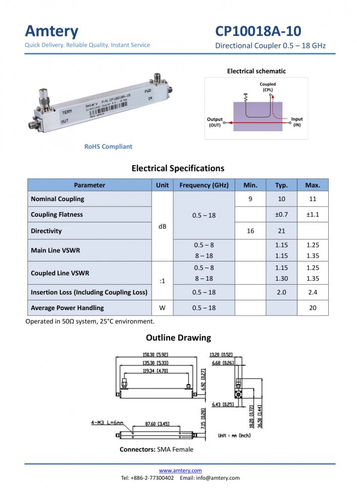 CP10018A-10 technical document page 1