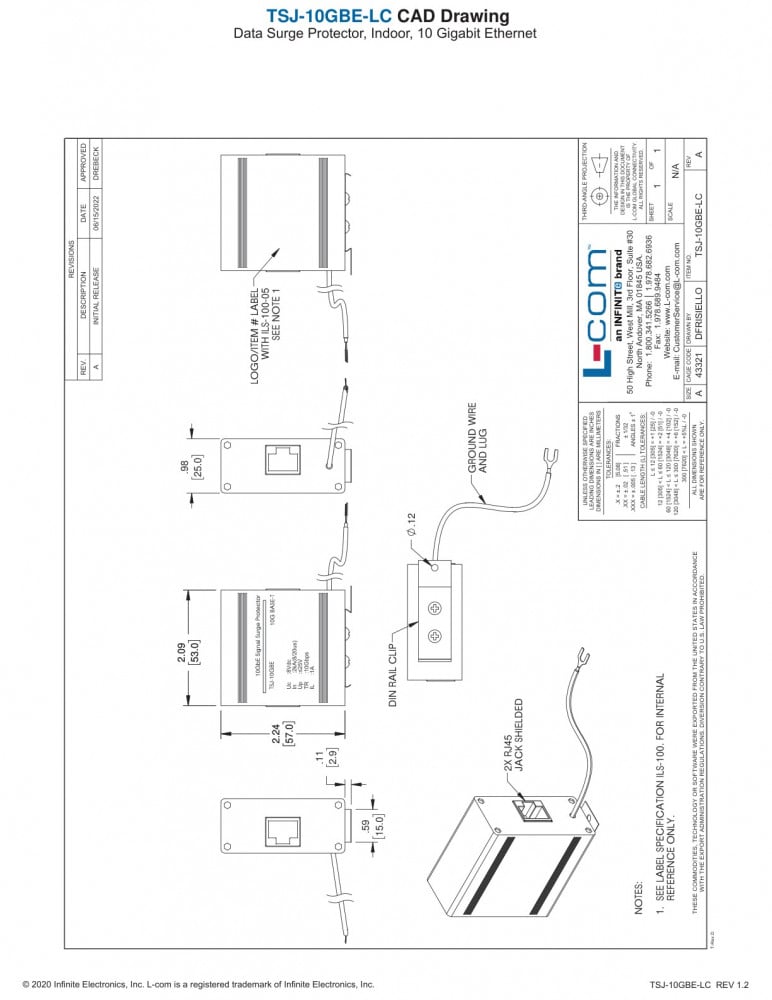 TSJ-10GBE-LC datasheet page 3
