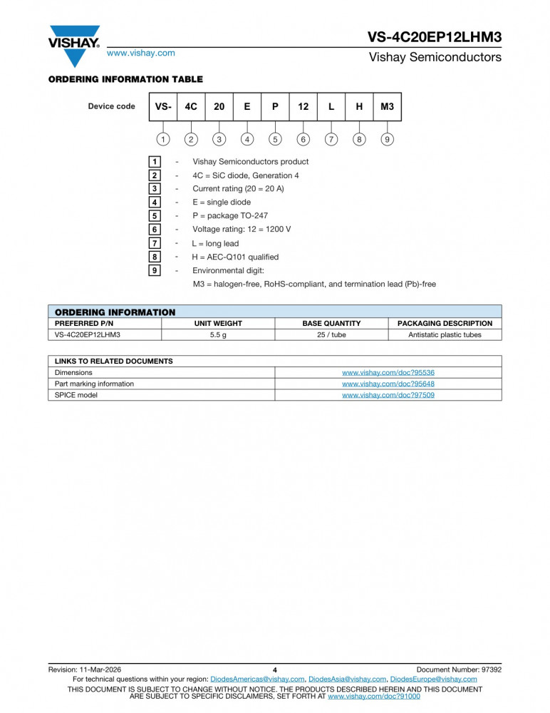 VS-4C20EP12LHM3 datasheet page 4