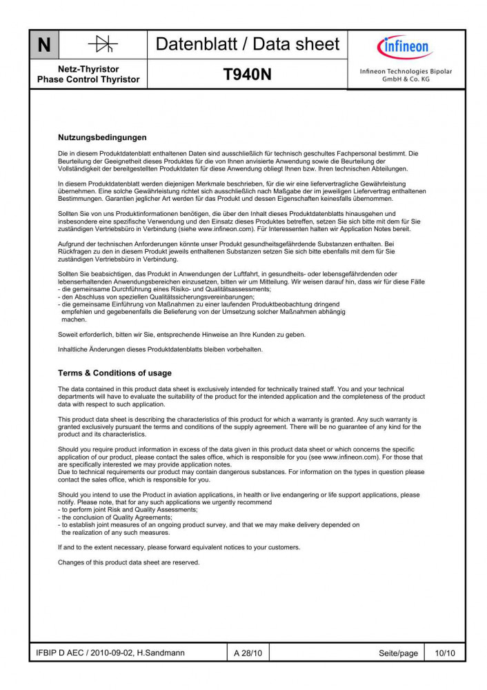 T940N data sheet page 10