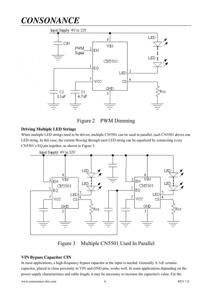 CN5501 datasheet page 6