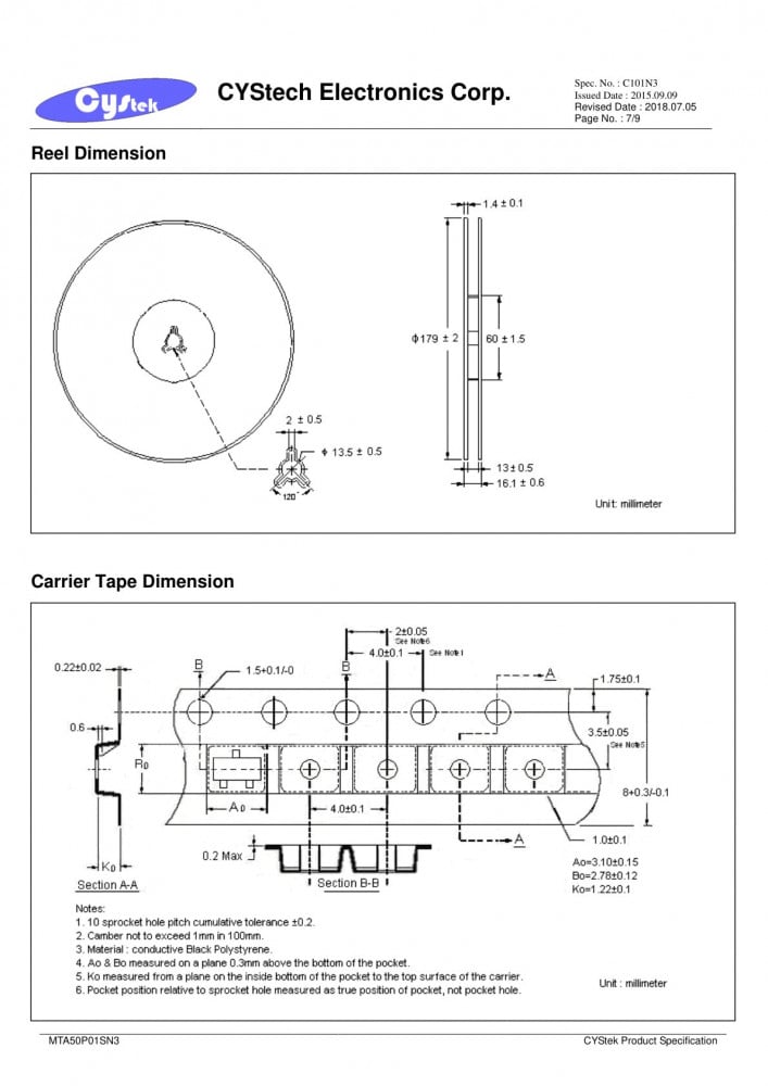 MTA50P01SN3 datasheet page 7
