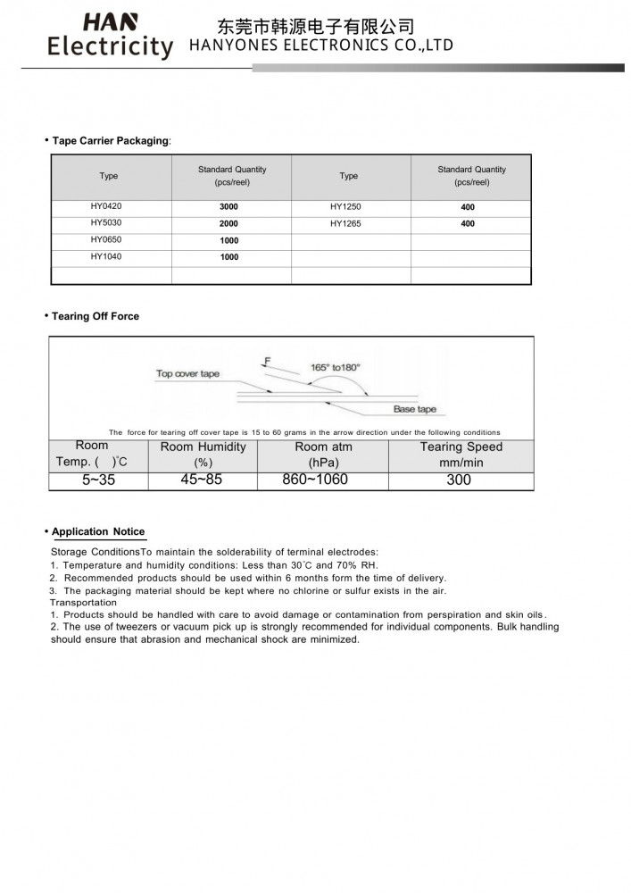 HY0650-220M specification page 5