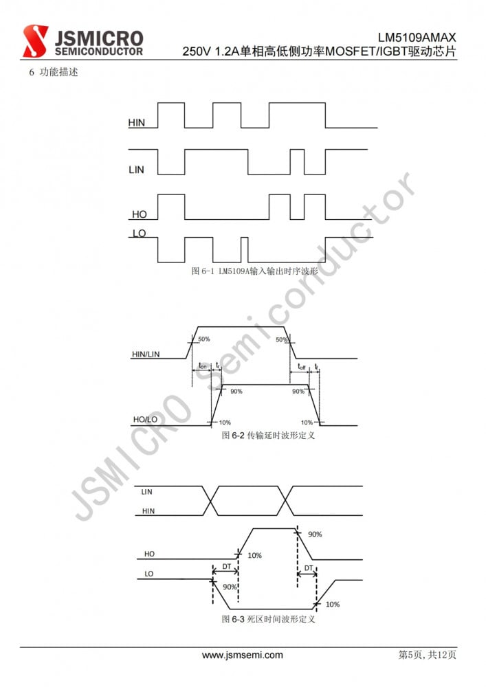 LM5109AMAX-JSM datasheet page 5