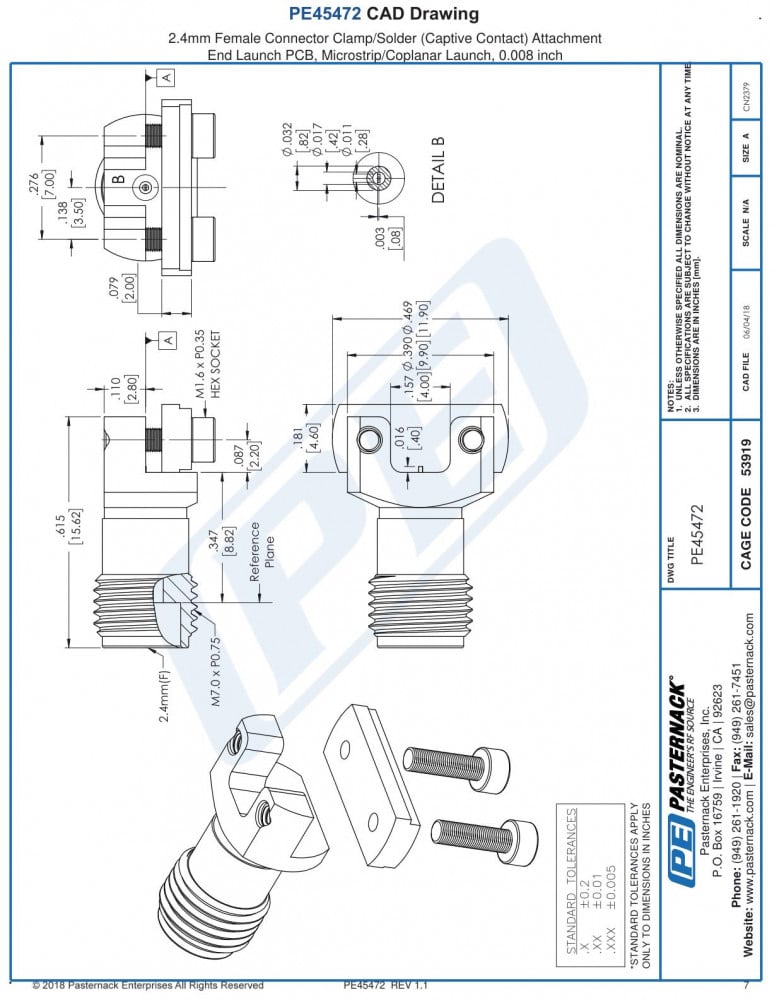 PE45472 datasheet page 7