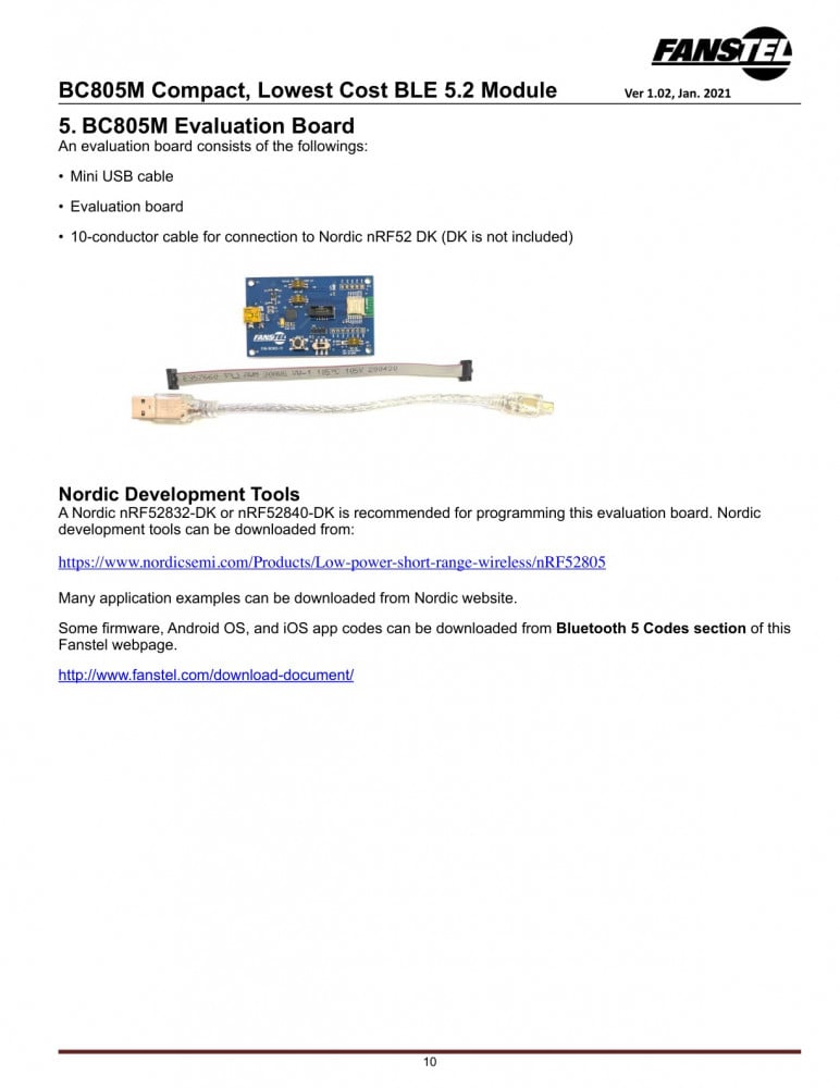 BC805M technical document page 10