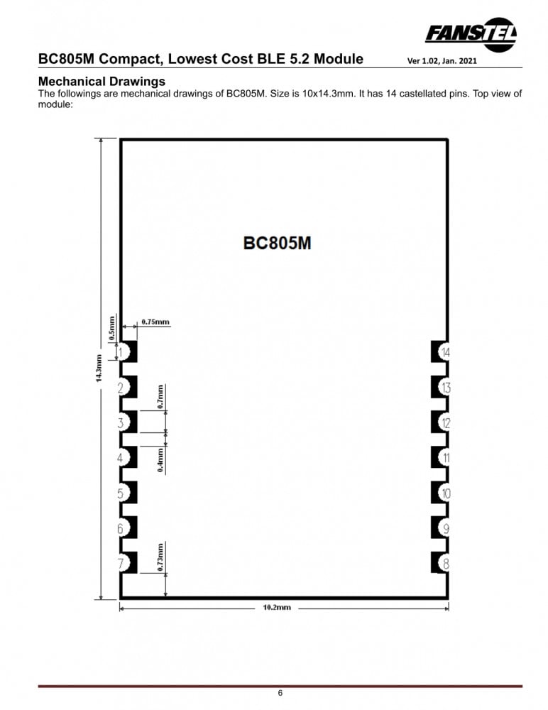 BC805M technical document page 6