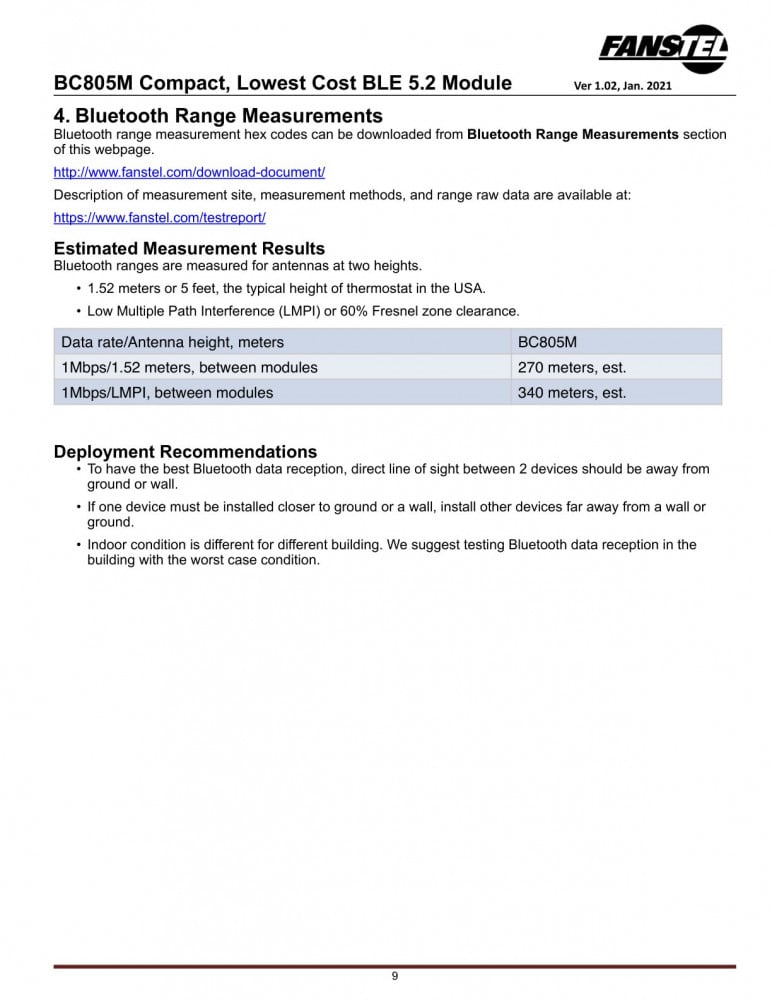 BC805M technical document page 9