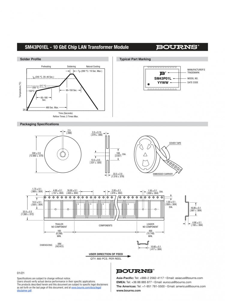 SM43P01EL technical document page 2