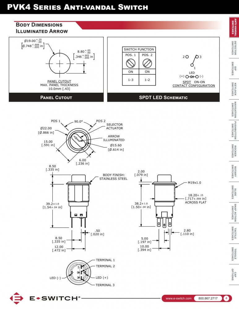 PVK4 series datasheet page 4