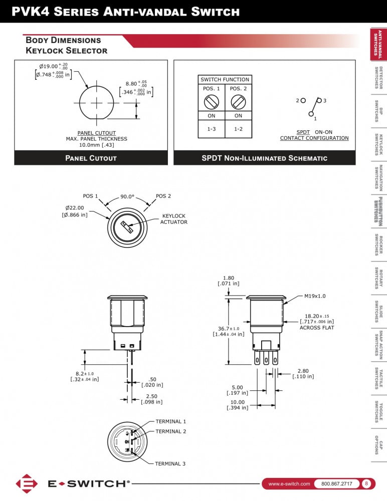 PVK4 series datasheet page 8
