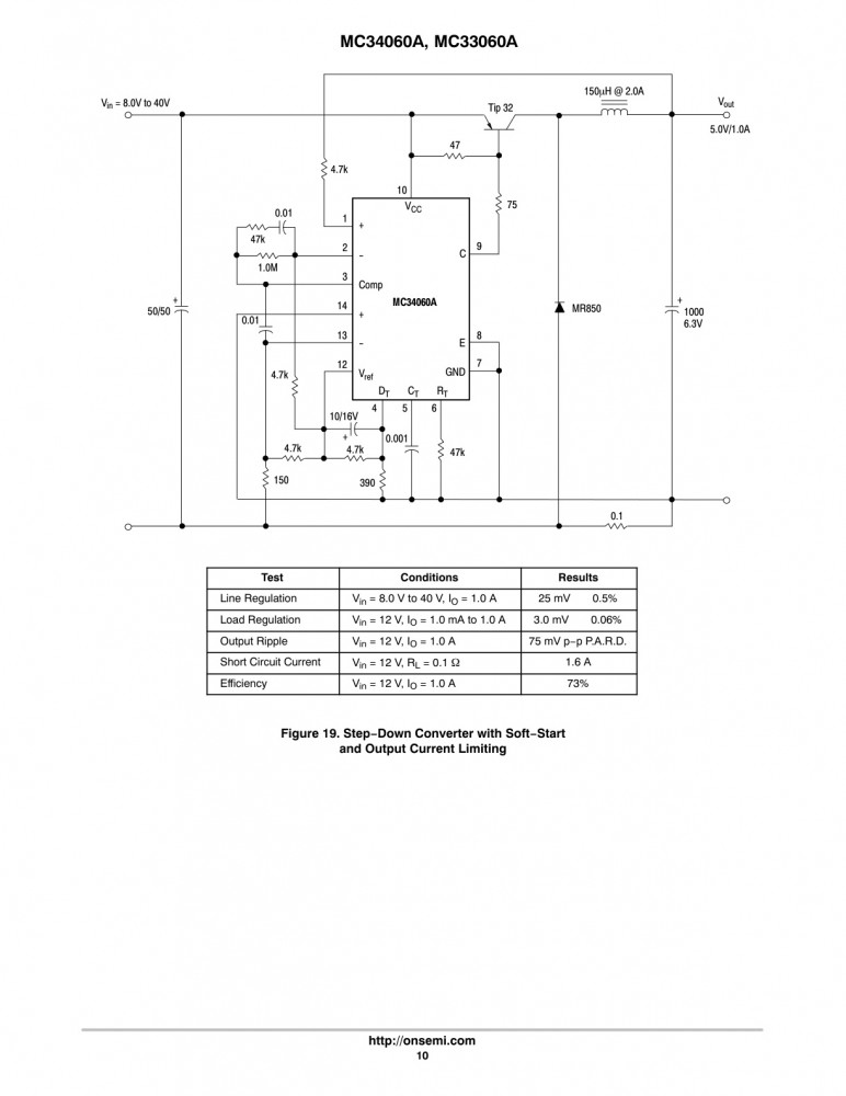 MC34060A datasheet page 10