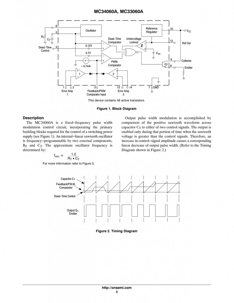 MC34060A datasheet page 5