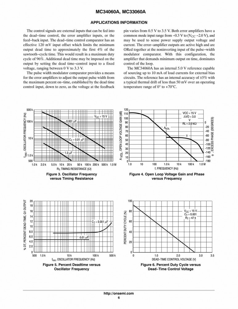 MC34060A datasheet page 6