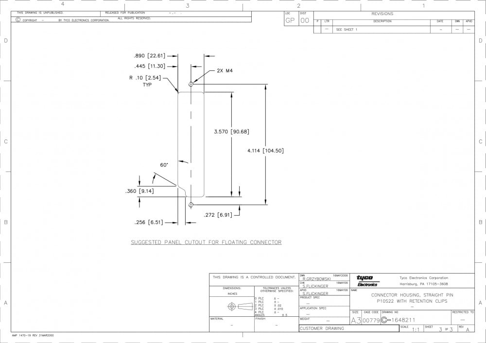 TE Connectivity 1648211-1 drawing page 3